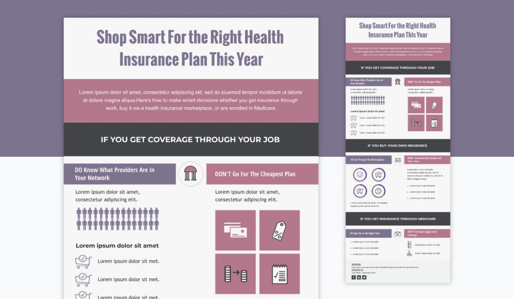 20 Comparison Infographic Templates to Use Right Away
