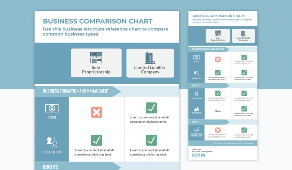 20 Comparison Infographic Templates to Use Right Away