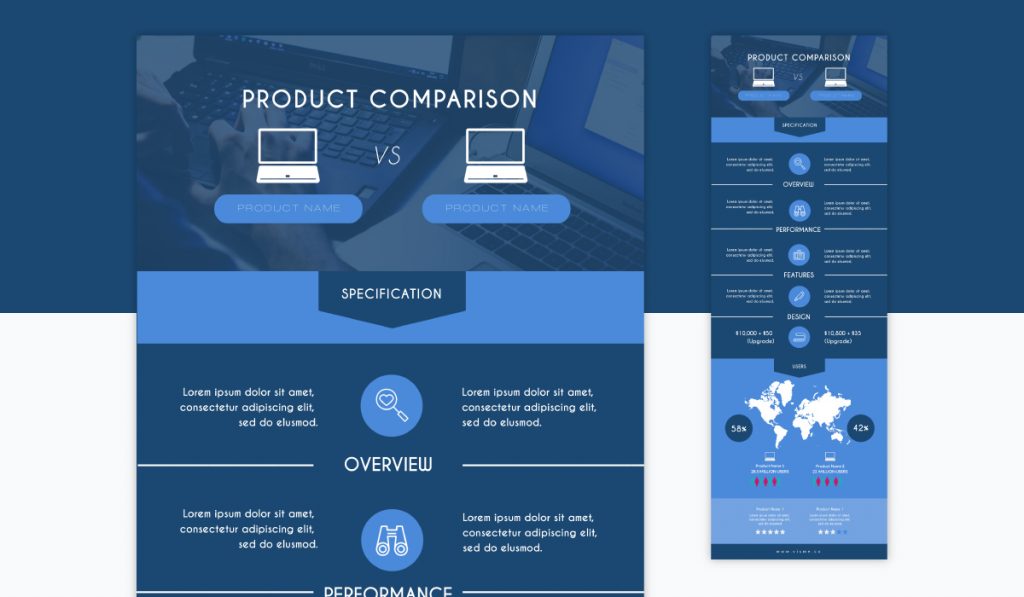 20 Comparison Infographic Templates to Use Right Away
