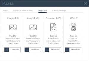 How to Download Your Visme Project and Present Offline