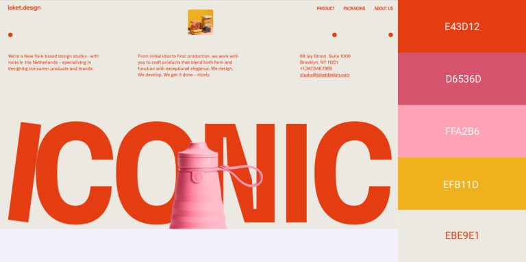 50 Gorgeous Color Schemes From Stunning Websites
