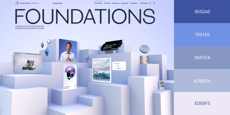 50 Gorgeous Color Schemes From Stunning Websites