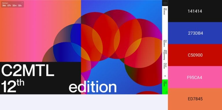 50 Gorgeous Color Schemes From Stunning Websites