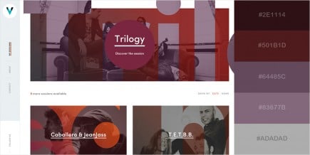 Combinaciones de colores: 50 utilizados en sitios premiados