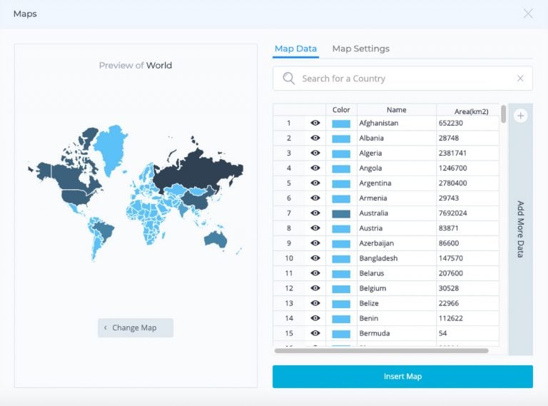 How to Make an Interactive Map with Visme