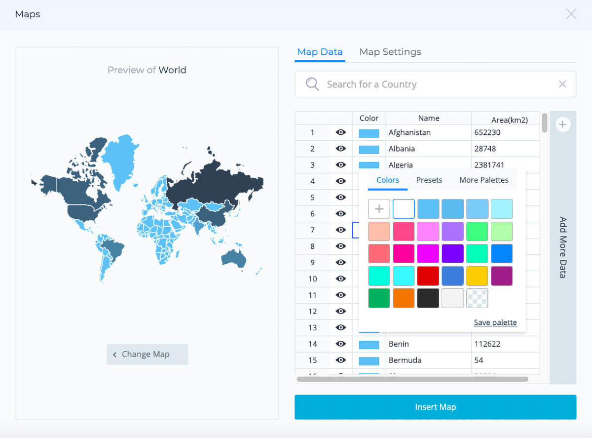 How To Make An Interactive Map World Map