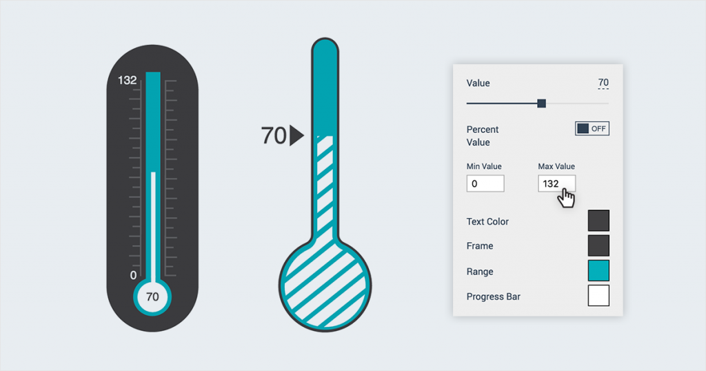 How to Create Visual Statistics Using Data Widgets
