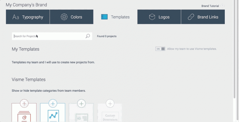 How-to-Set-Up-Your-Brand-Kit-in-Visme-Templates | Visual Learning ...