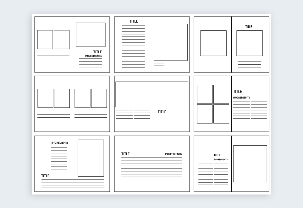 Layout Design Types Of Grids For Creating Professional Looking Designs