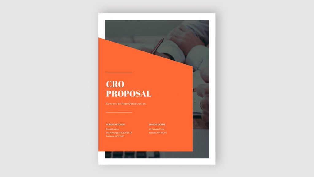 Como criar uma de capa de relatório incrível | Visme