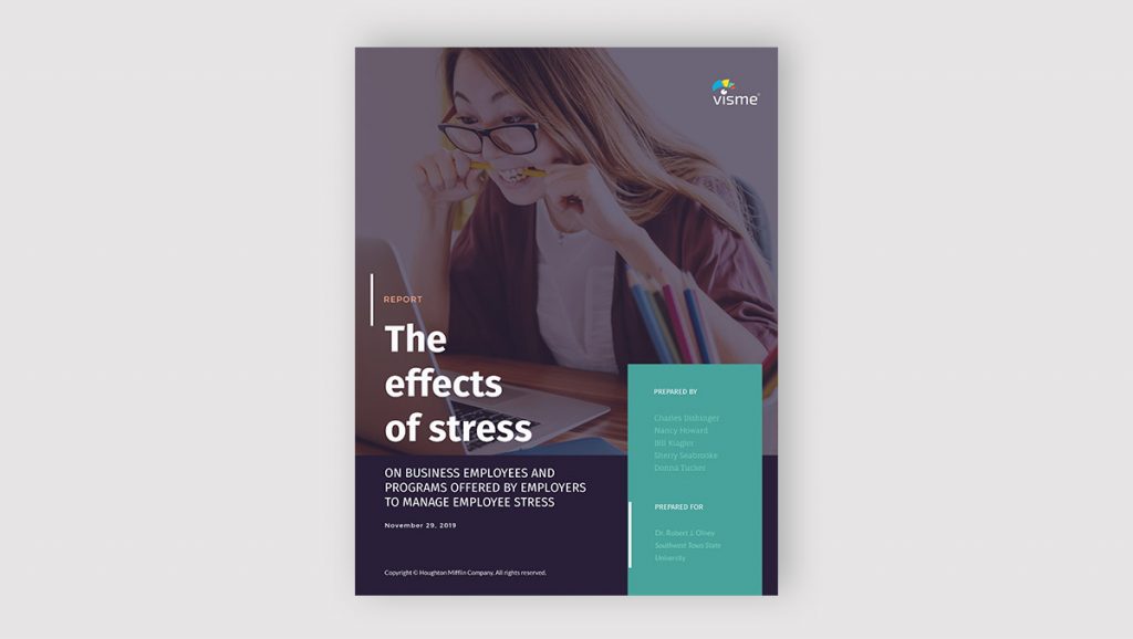 How to Create an Amazing Report Cover Page Design [Plus Templates]