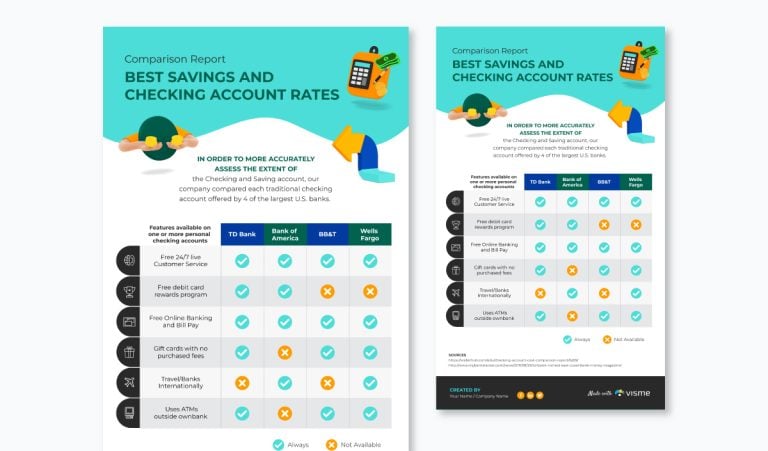 How to Make an Interactive Comparison Chart