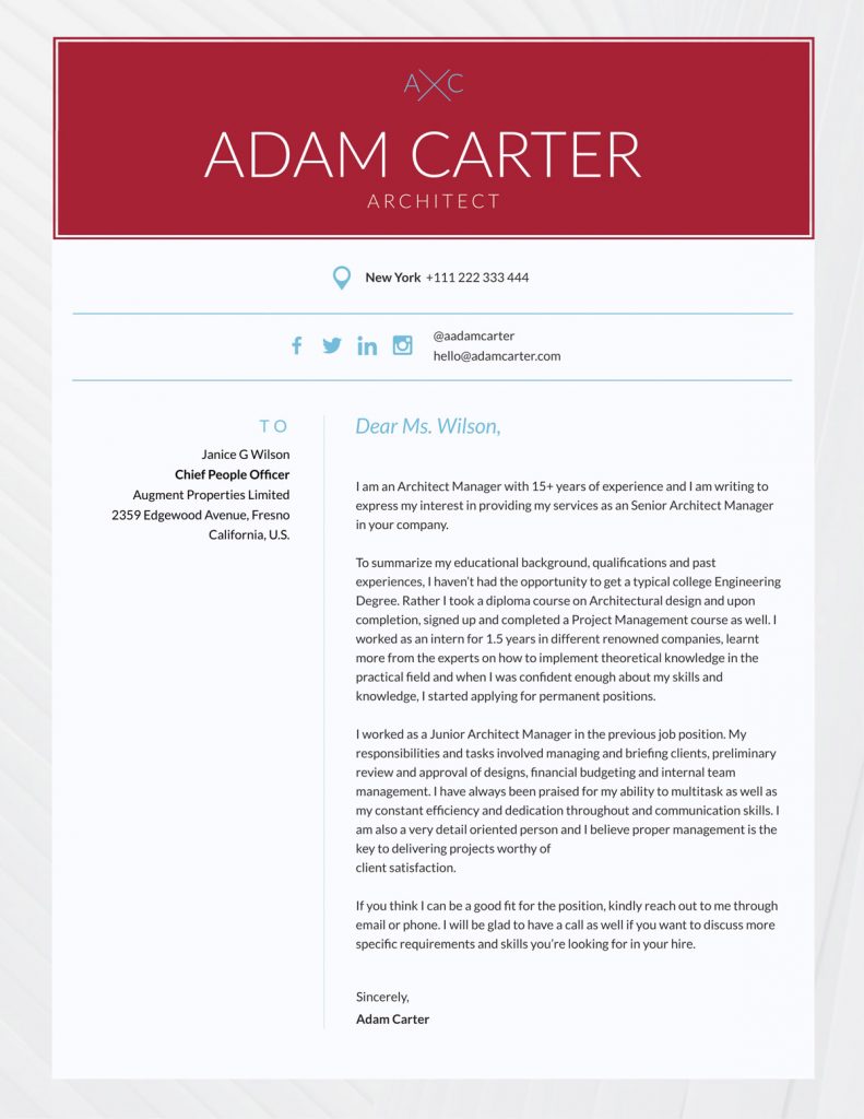 17 Best Cover Letter Templates You Can Customize & Download