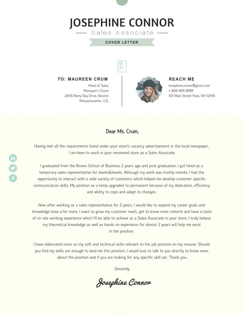 17 Best Cover Letter Templates You Can Customize & Download