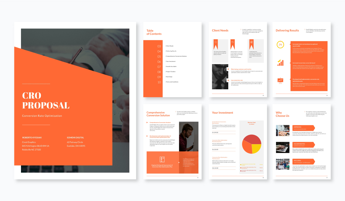 29 Sample Proposal Templates And Design Tips