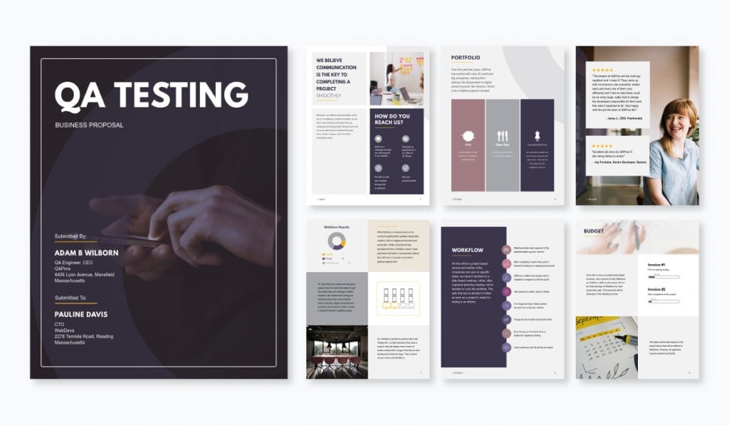29 Sample Proposal Templates and Design Tips