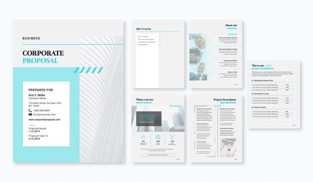 29 Sample Proposal Templates and Design Tips