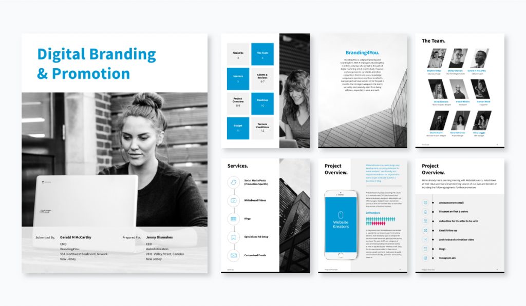 29 Sample Proposal Templates and Design Tips