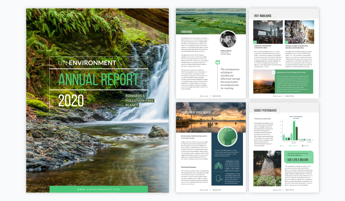 30 Annual Report Design Templates Awesome Examples