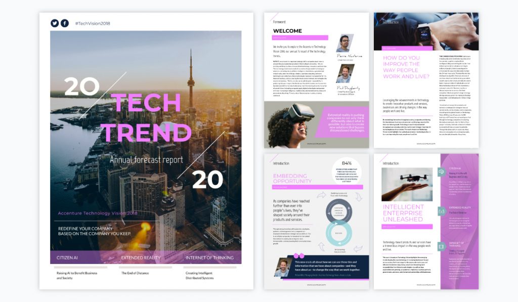 45 Annual Report Design Templates Awesome Examples