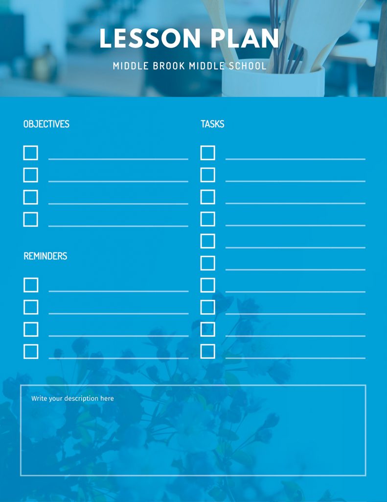 29 Lesson Plan Templates for Teachers & Online Instructors