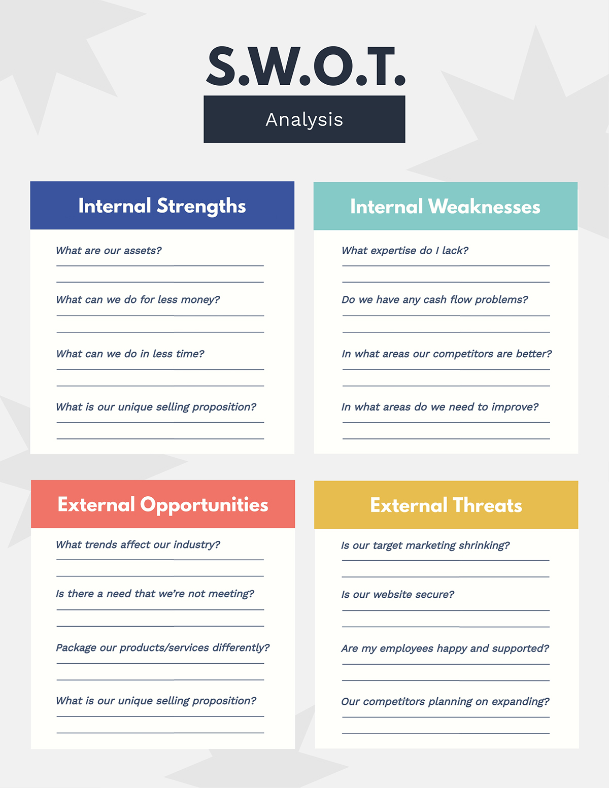 Personal SWOT Example PowerPoint Template Ubicaciondepersonas cdmx gob mx