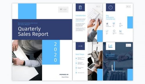 44 plantillas de Informes Empresariales y Profesionales