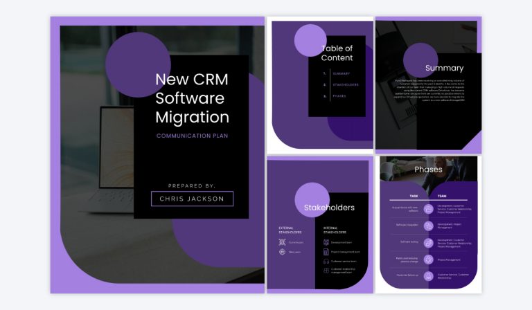 15 Communication Plan Templates for Professional Use (2025)