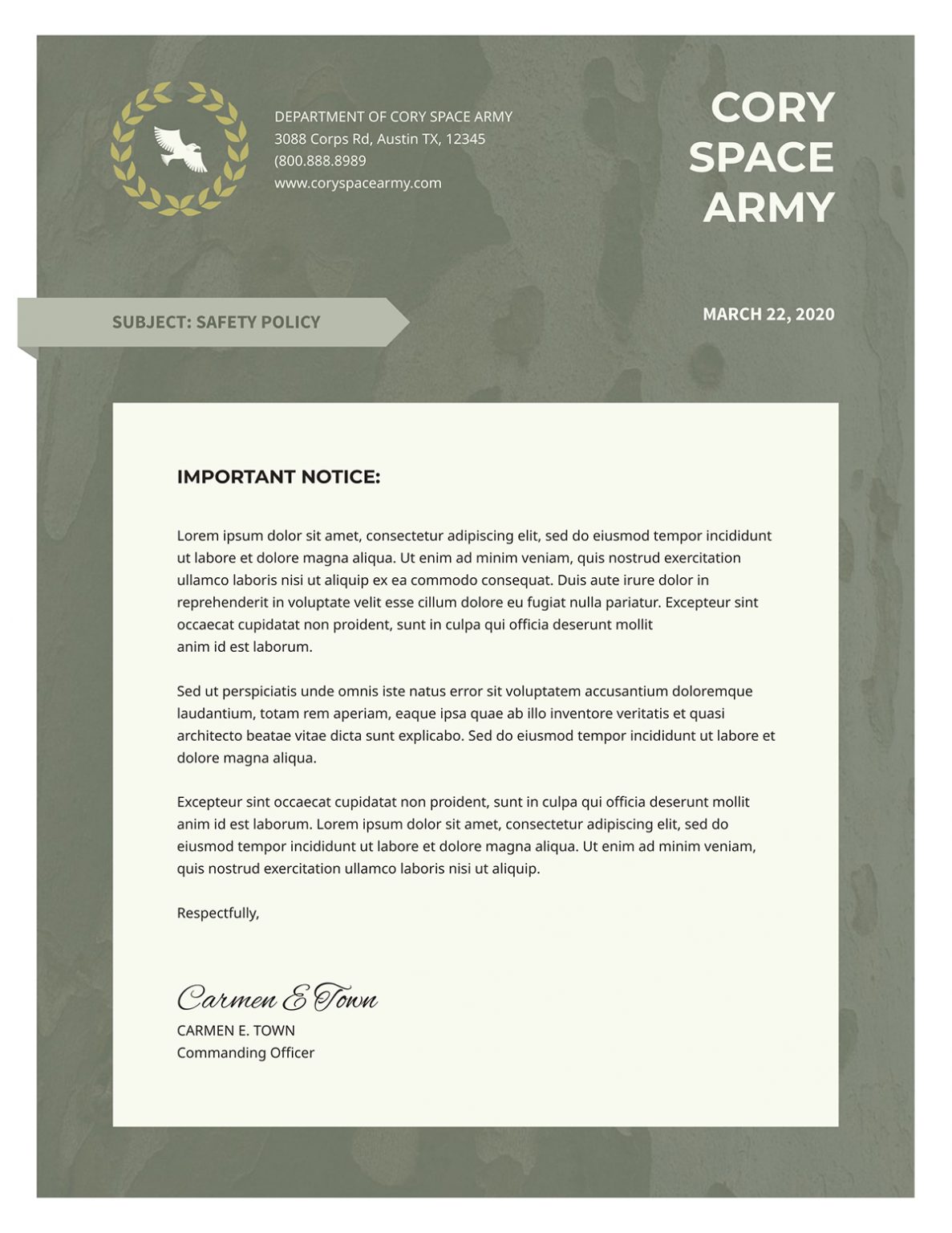 30 Business Letter Templates & Examples for Various Purposes