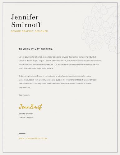 30 Business Letter Templates & Examples for Various Purposes