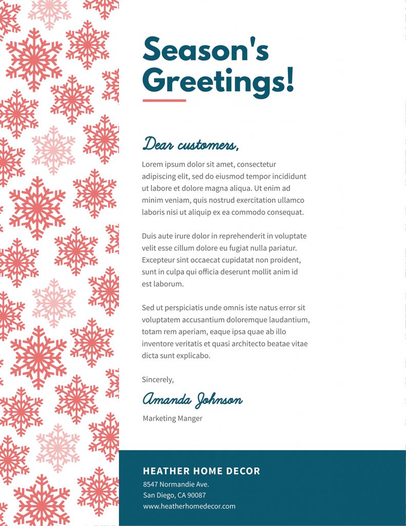 30 Business Letter Templates & Examples for Various Purposes