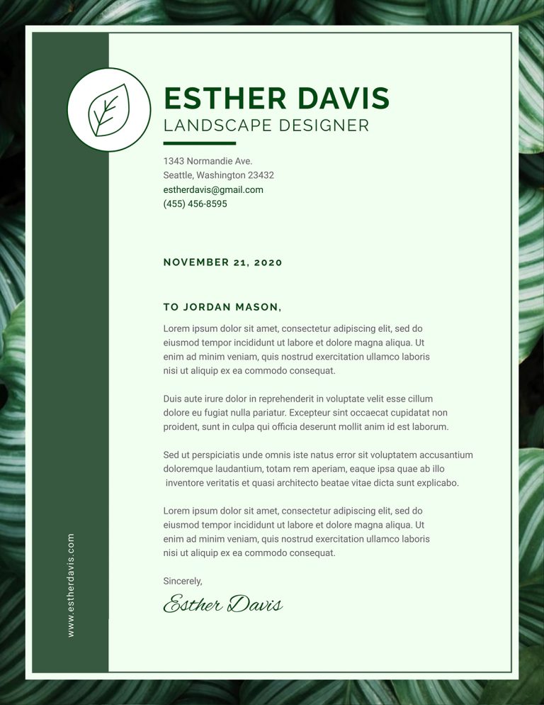 30 Business Letter Templates & Examples for Various Purposes