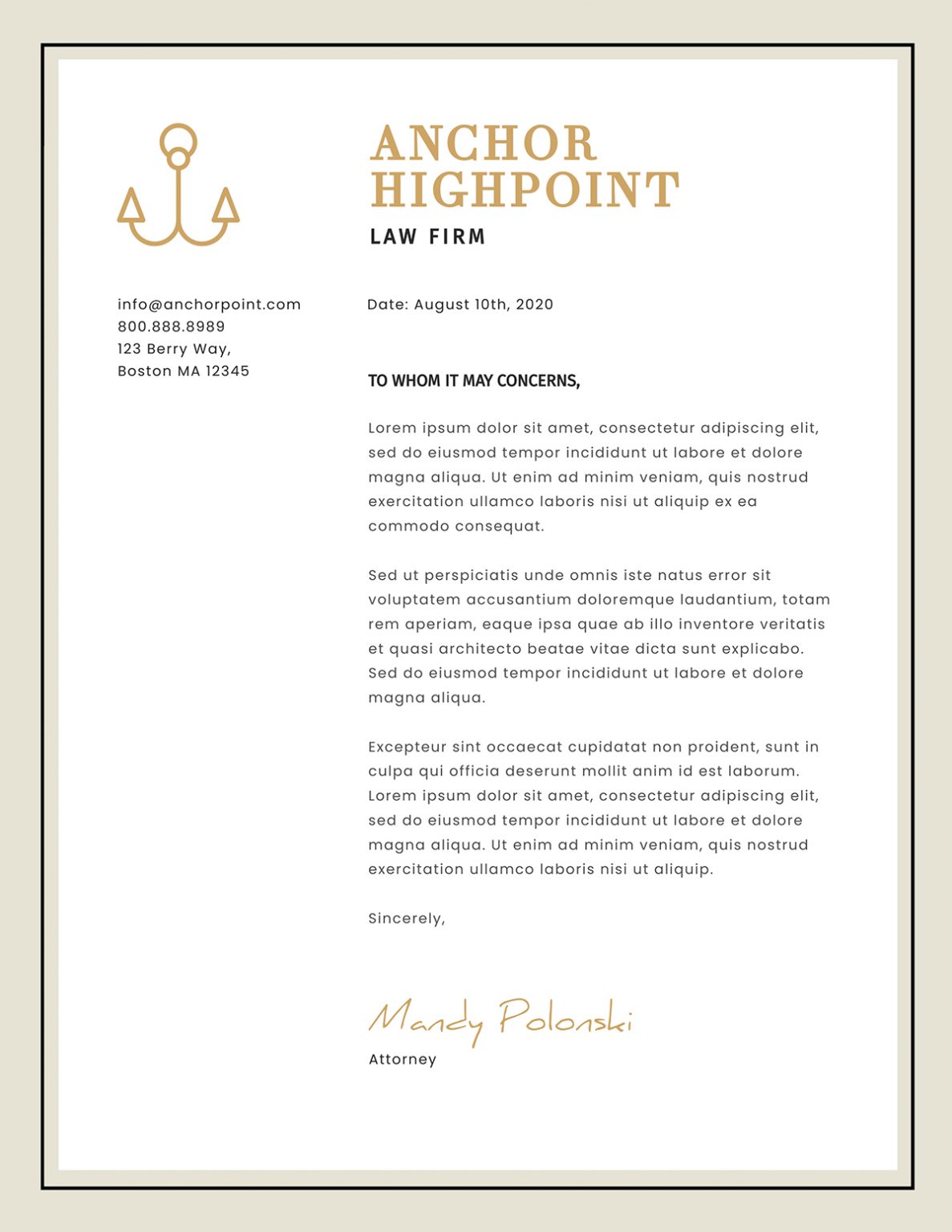 30 Business Letter Templates & Examples for Various Purposes
