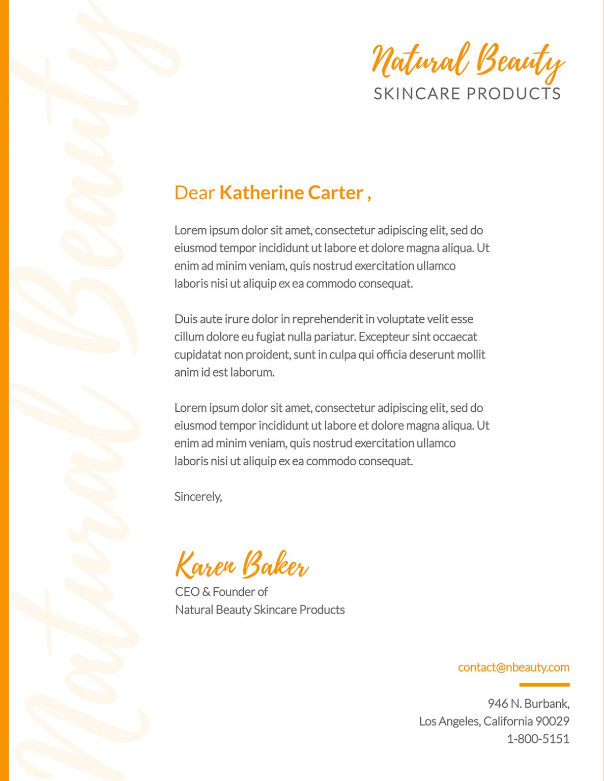 30 Business Letter Templates & Examples for Various Purposes