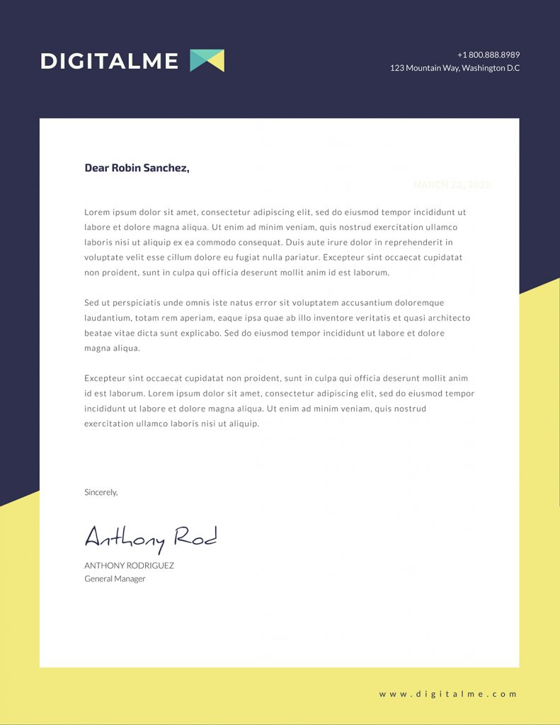 30 Business Letter Templates & Examples for Various Purposes
