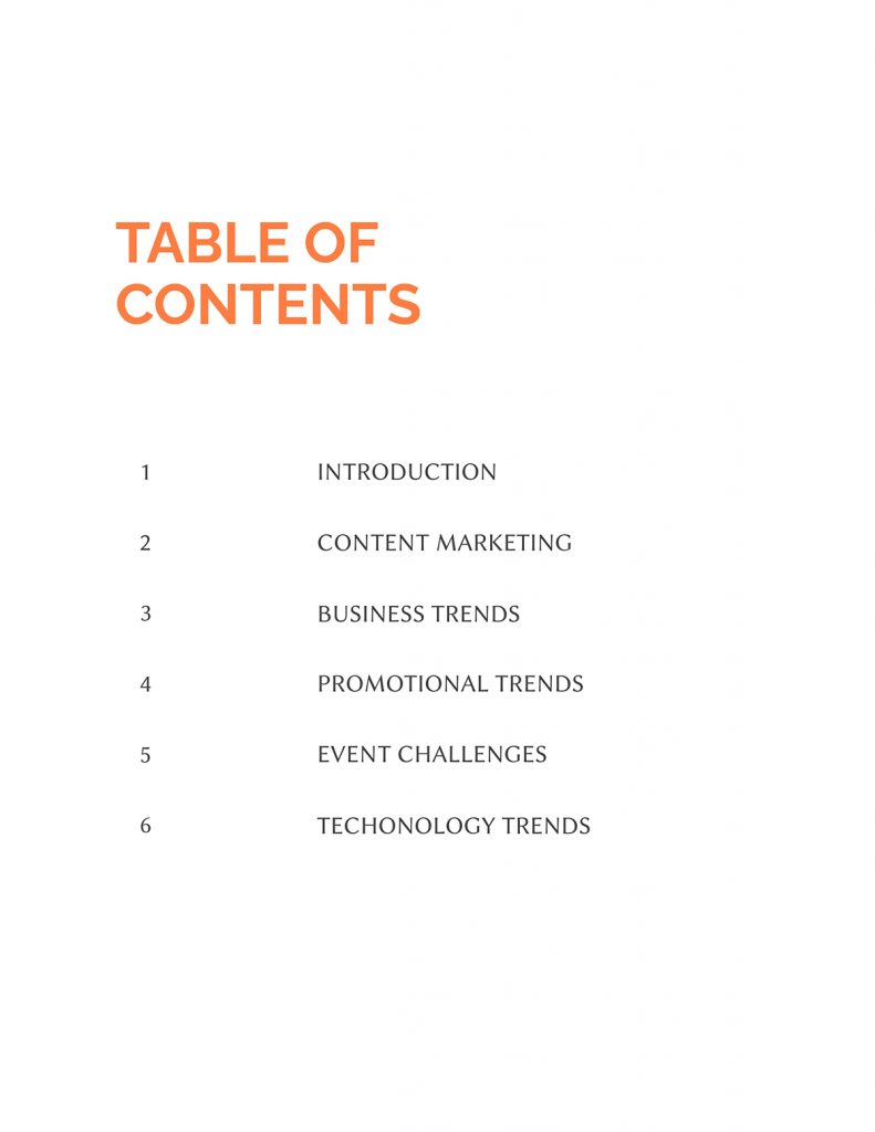 40 Professional Table of Contents Templates [2025 Update]