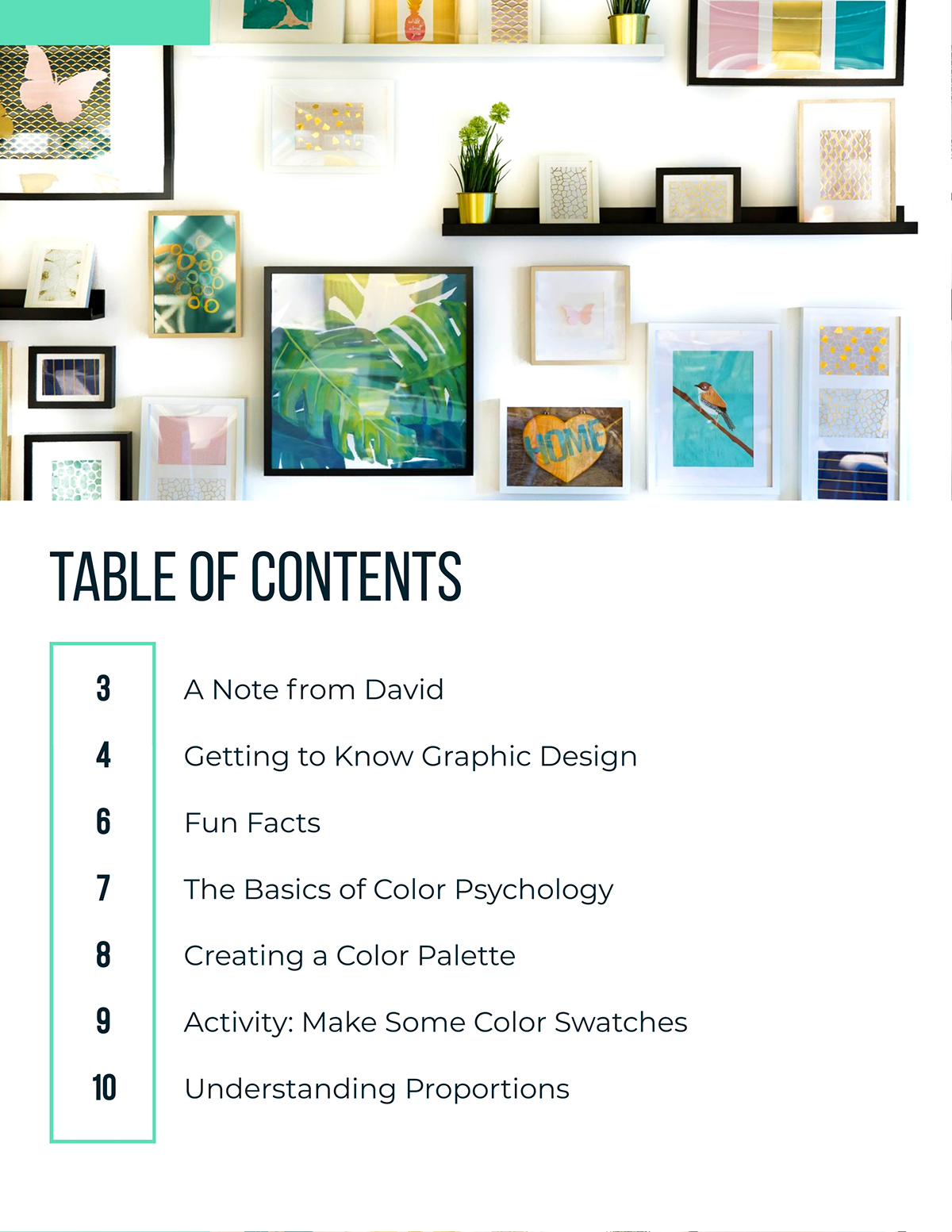 Microsoft Word Table Of Contents Template