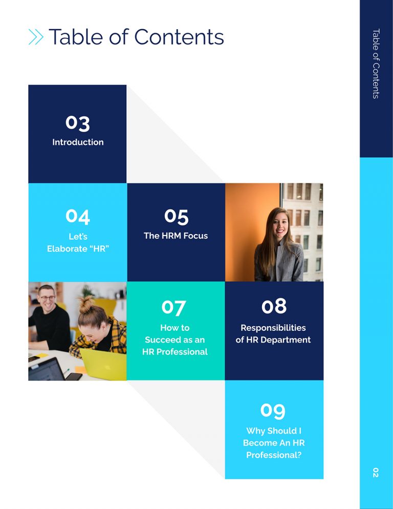 40 Professional Table of Contents Templates [2025 Update]