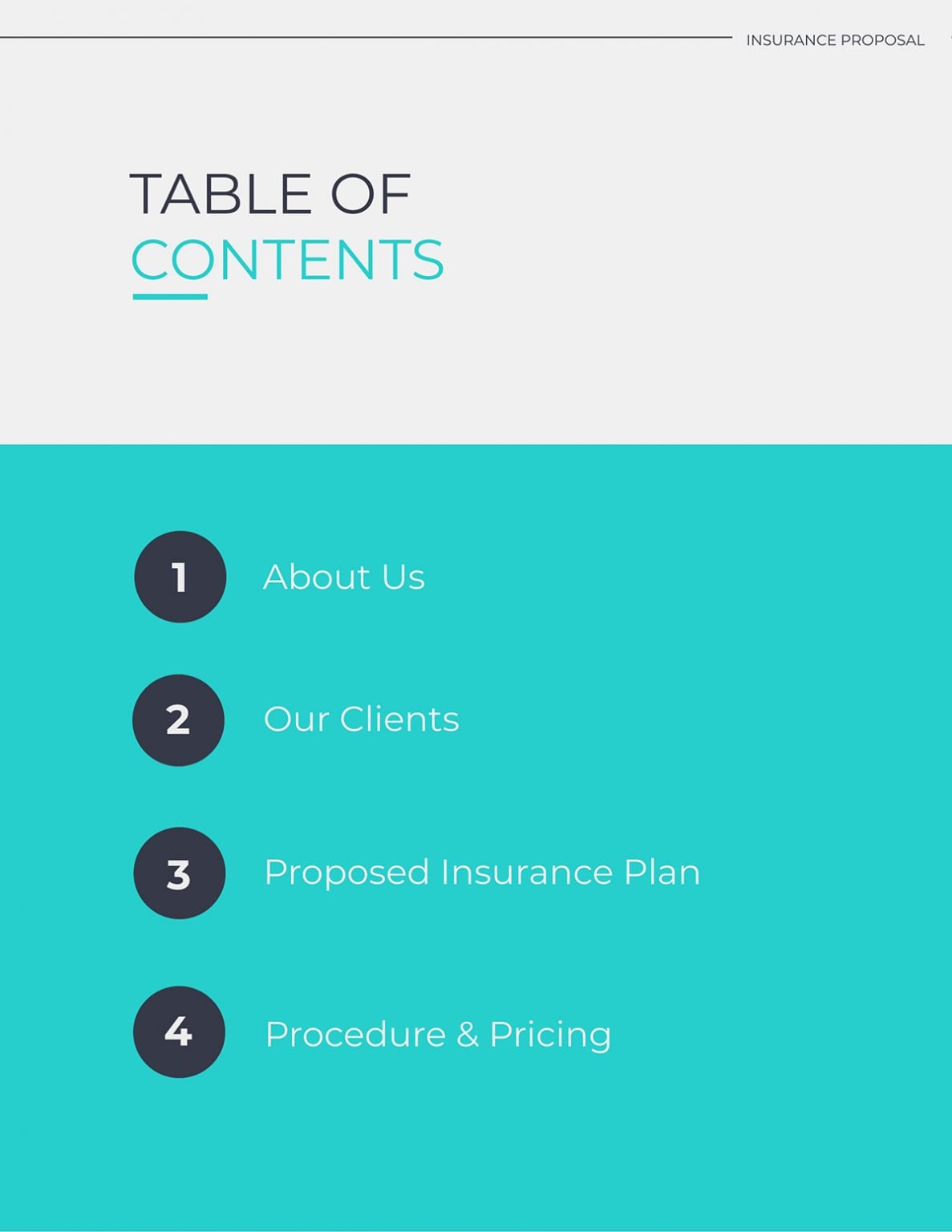 40 Professional Table of Contents Templates [2025 Update]