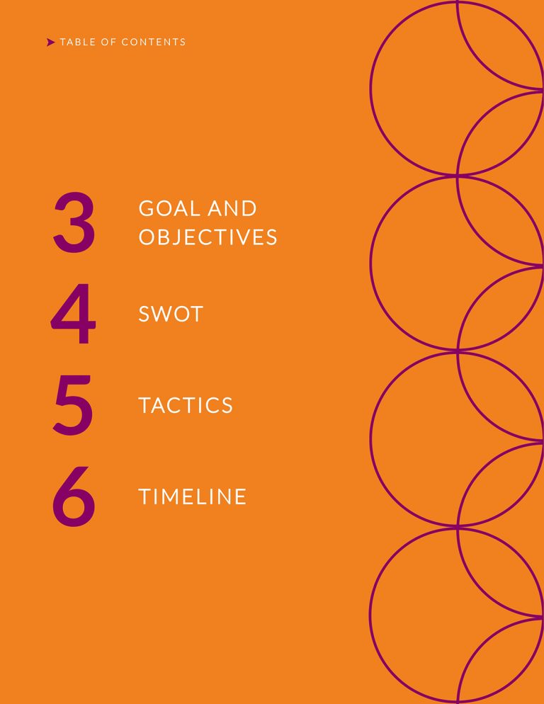 40 Professional Table of Contents Templates [2025 Update]