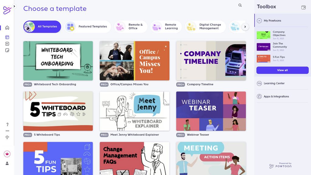 Powtoon vs. Moovly: Which One is Best for Online Video Editing?