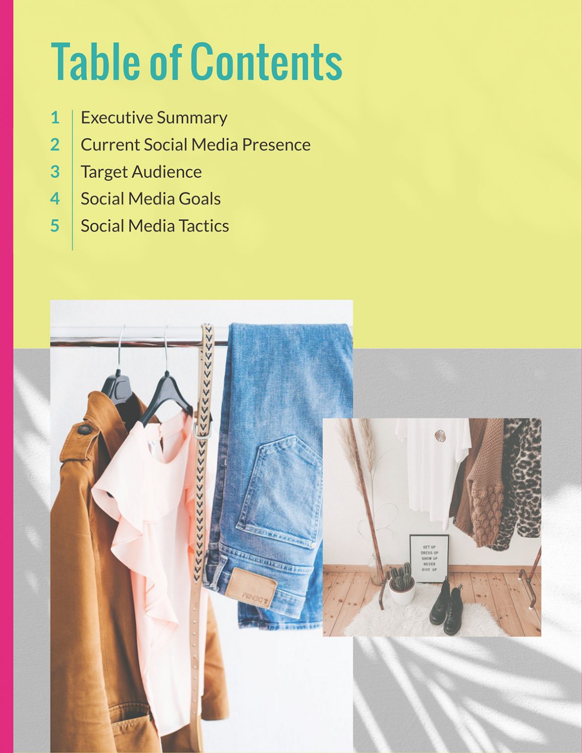 40 Professional Table of Contents Templates [2025 Update]