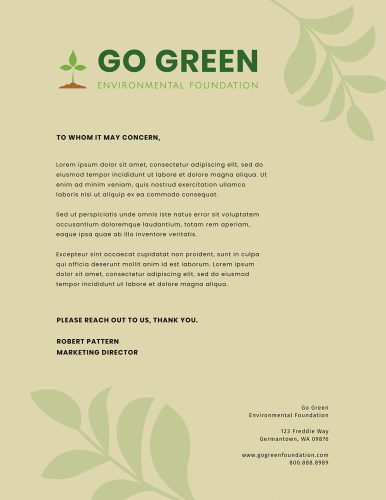 35 Business Letterhead Templates for Your Next Letter