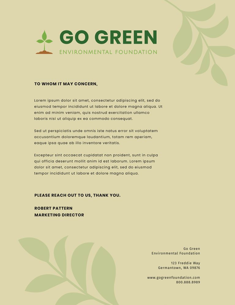 35 Business Letterhead Templates for Your Next Letter