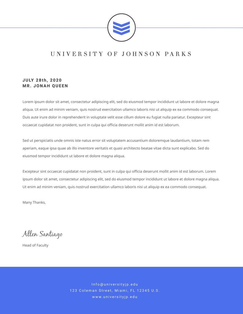 35 Business Letterhead Templates for Your Next Letter