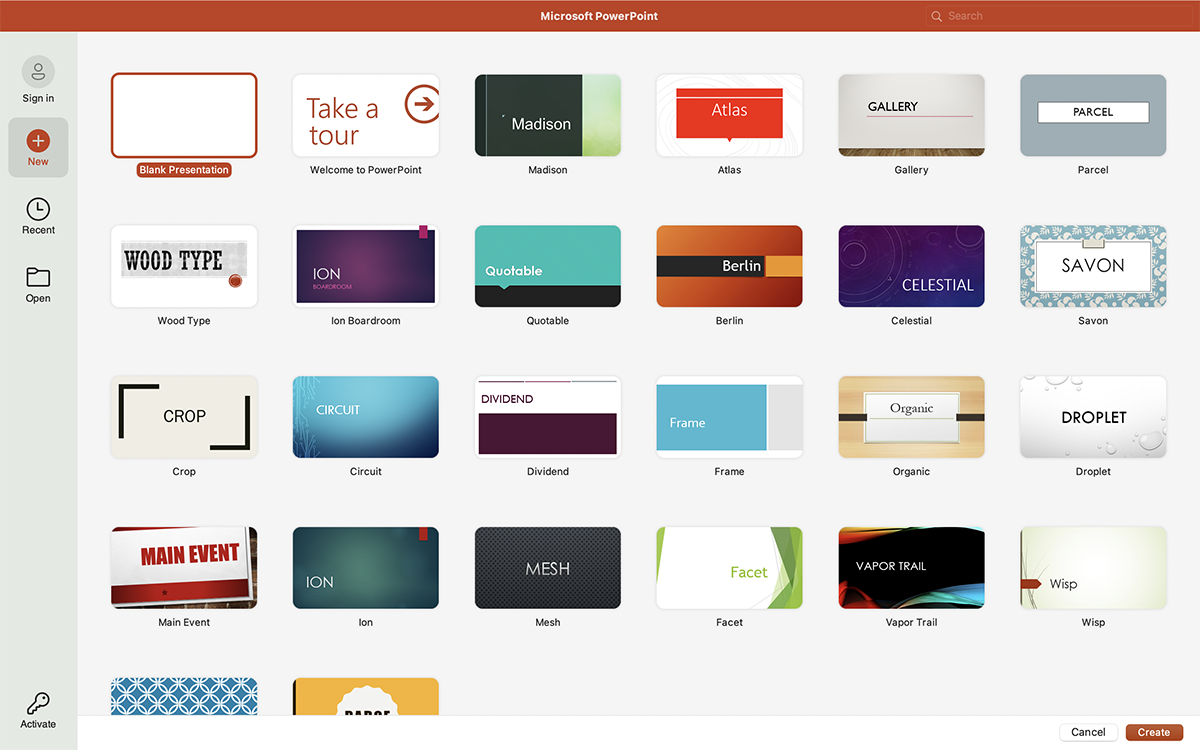Presentation Software Powerpoint