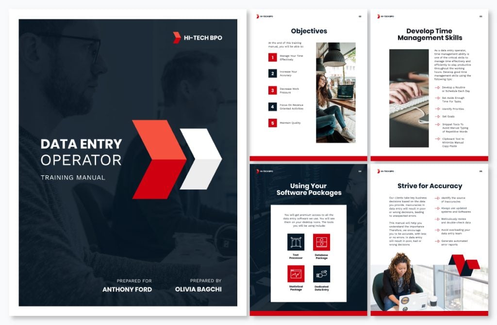 20 Training Manual Templates to Help Onboard Employees