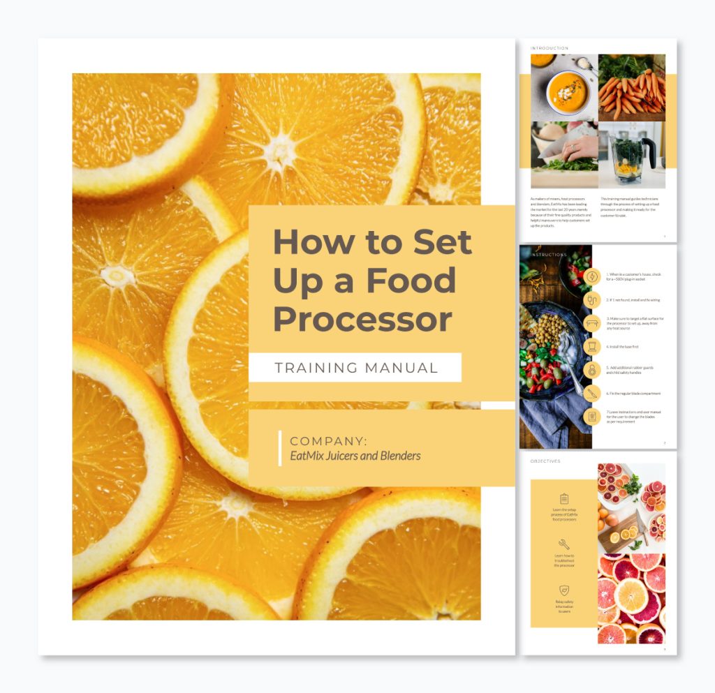 20 Training Manual Templates to Help Onboard Employees