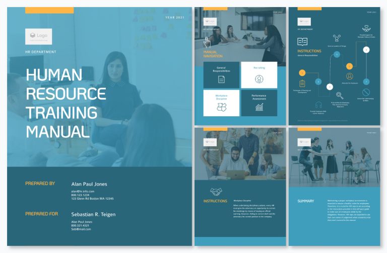 20 Training Manual Templates to Help Onboard Employees