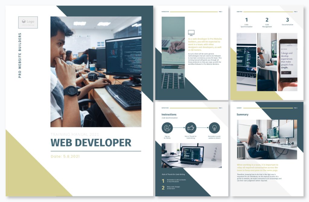 20 Training Manual Templates to Help Onboard Employees